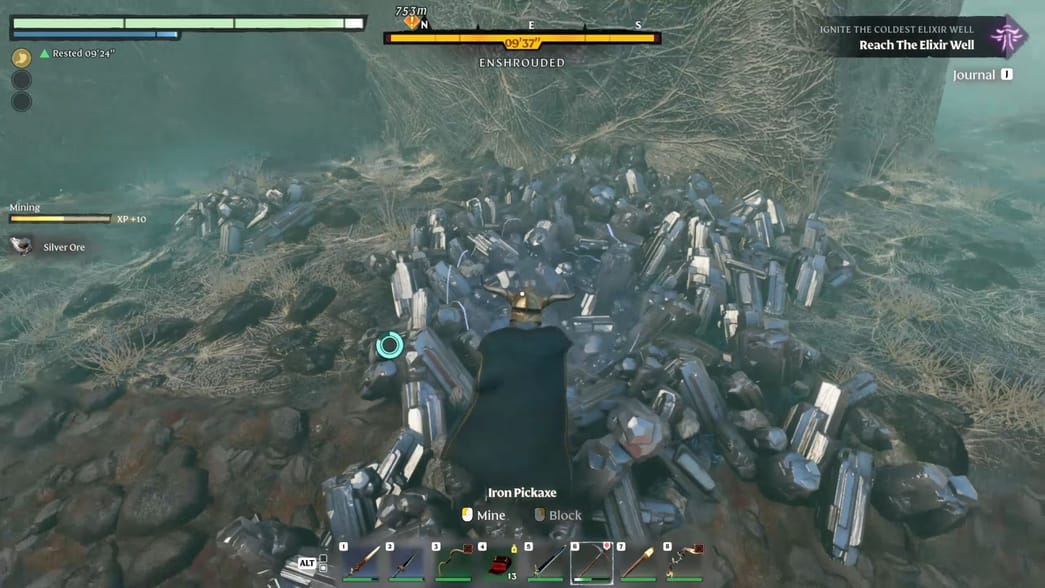 How to get Silver Ore in Enshrouded