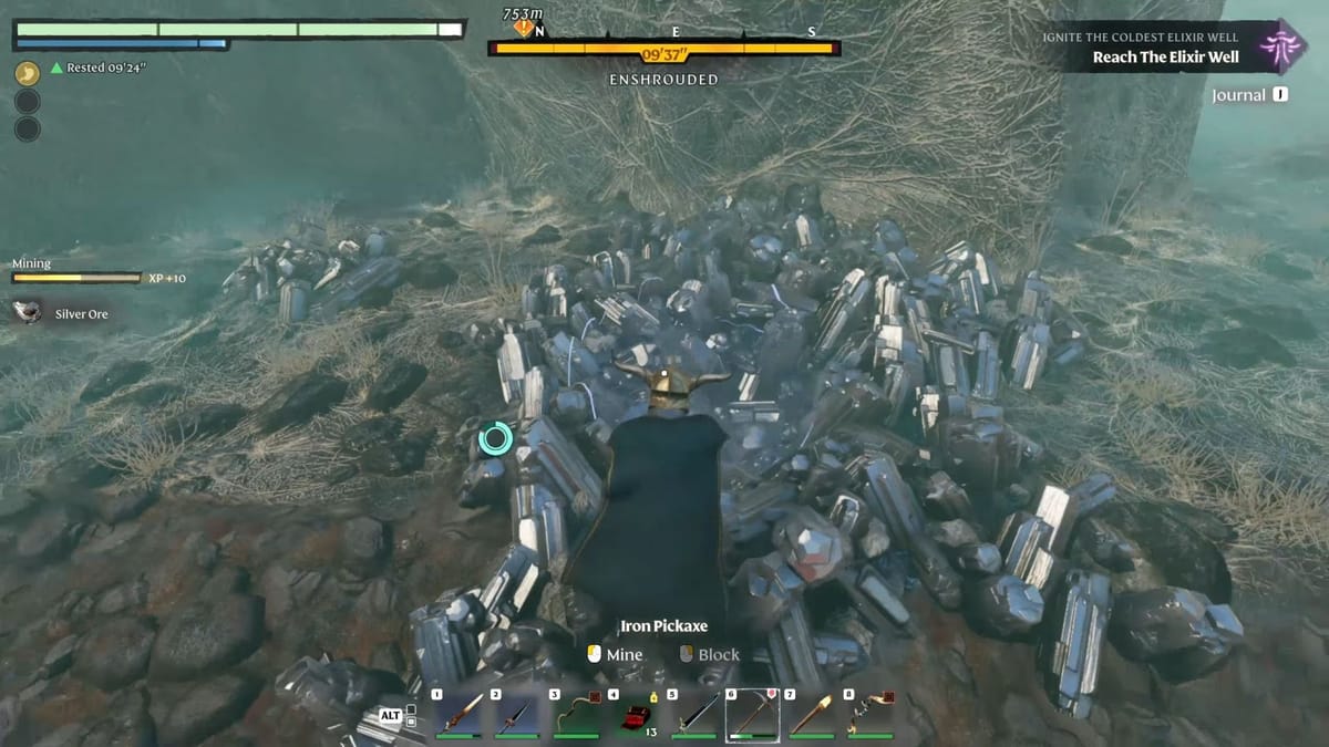 How to get Silver Ore in Enshrouded