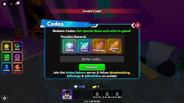 Anime Reborn codes (April 2025)