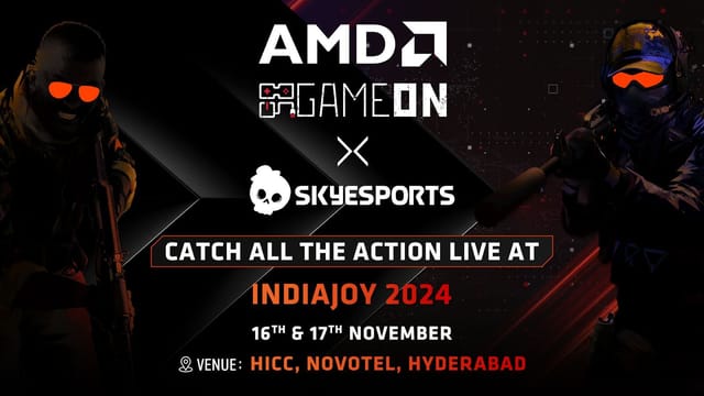 AMD GameOn 2024 to culminate in Hyderabad with ₹300,000 prize pool