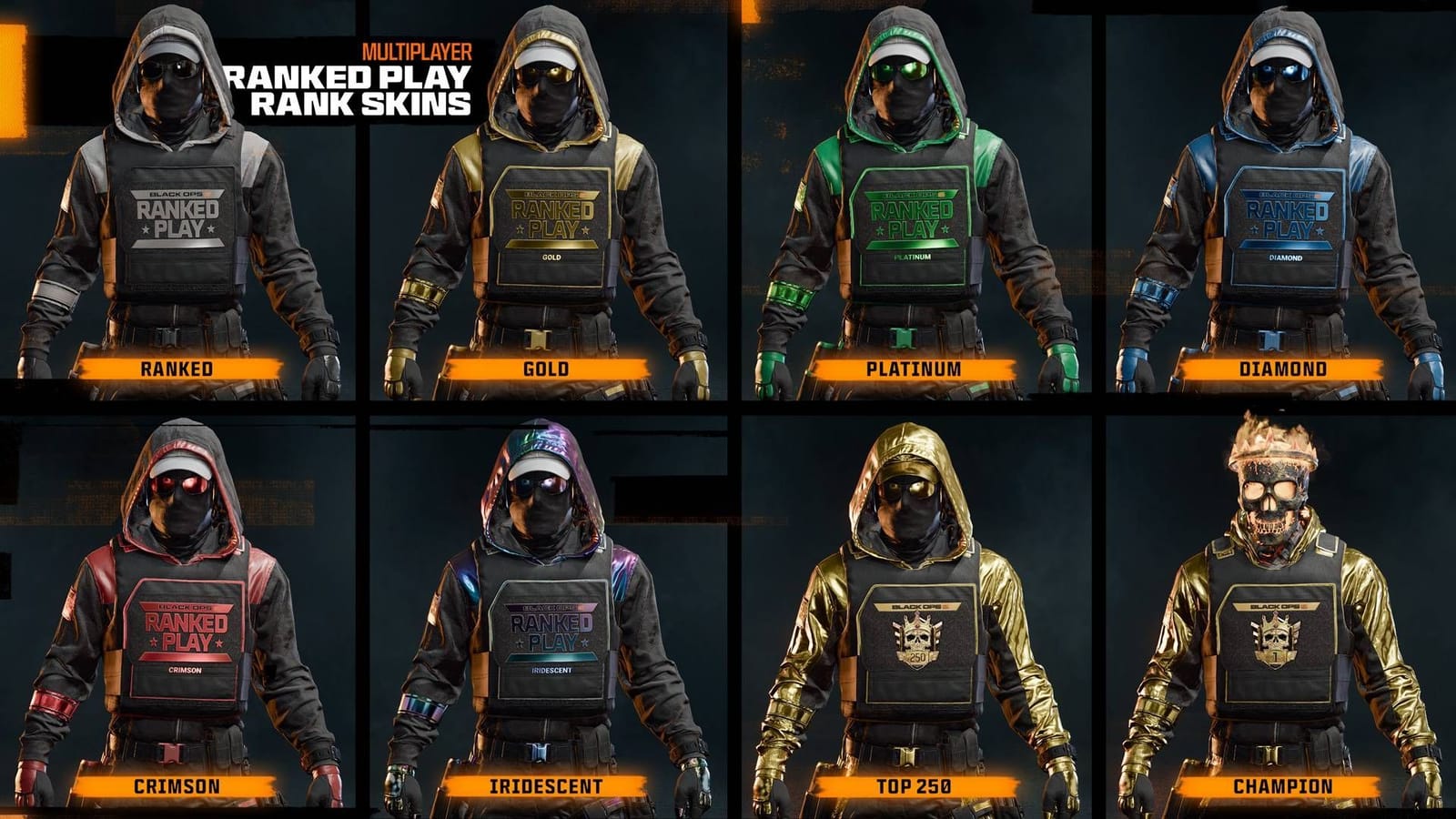 All Black Ops 6 Ranked Play rewards and how to unlock them