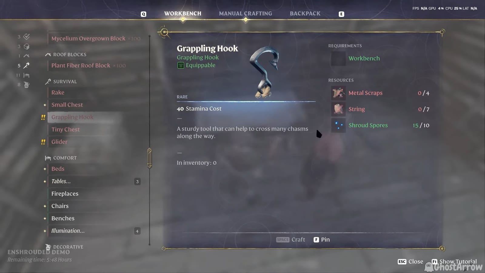How To Get And Use Shroud Spores In Enshrouded