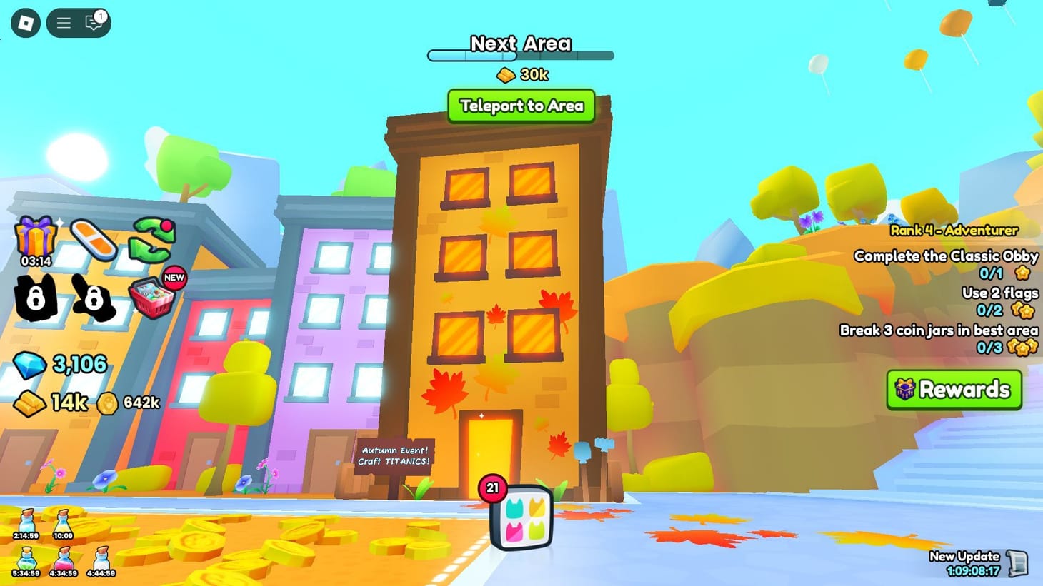 Pet Simulator 99 Autumn Event World guide