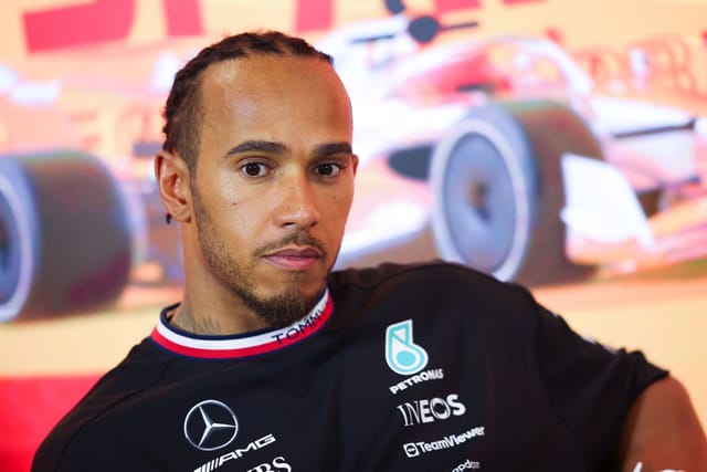 “This damn car, man” - Lewis Hamilton exasperated with his Mercedes challenger after being ...