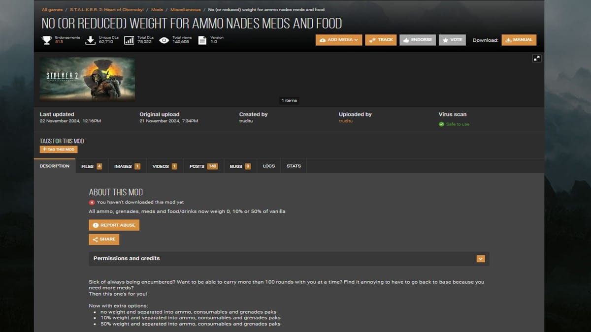 mods: 6 best mods for Stalker 2