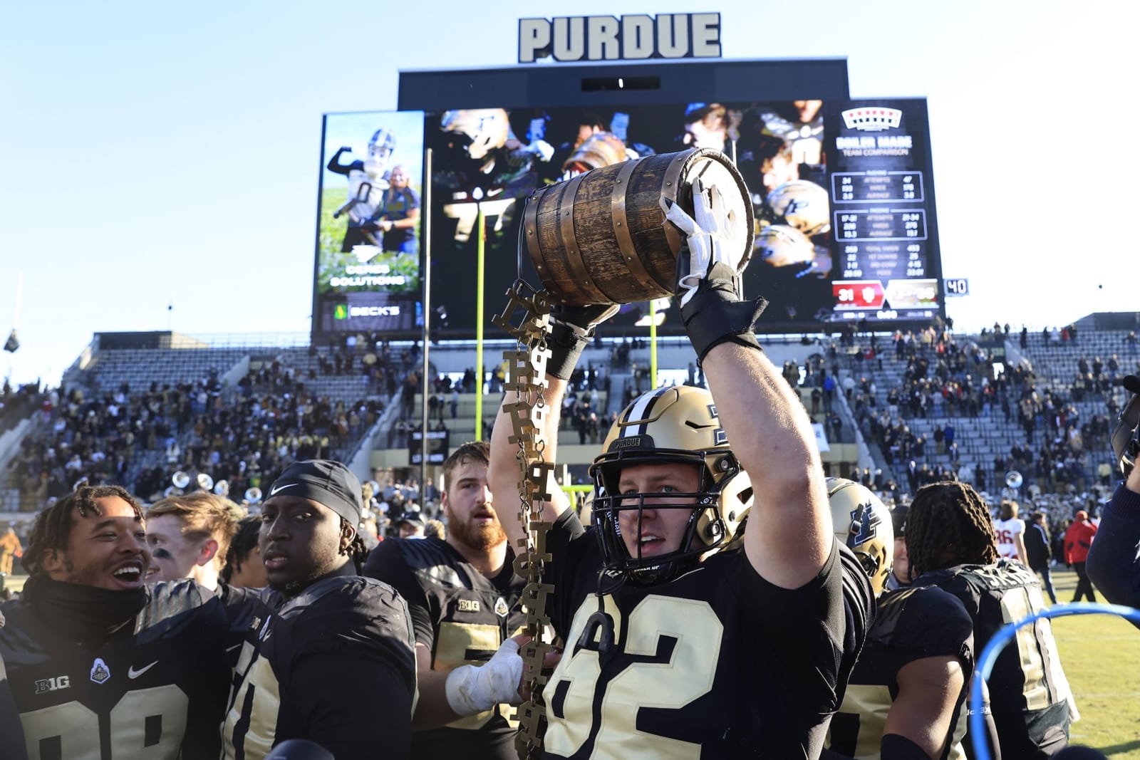 Indiana vs Purdue Football Rivalry