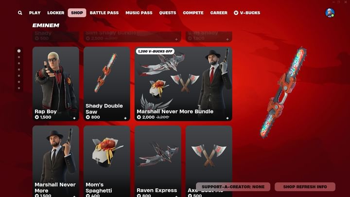 How to get Eminem skin in Fortnite (Rap Boy Reloaded, Rap Boy, Slim ...