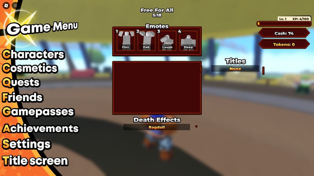 Shonen Unleashed Cosmetics Guide: How to Get Skins, Death Effects ...