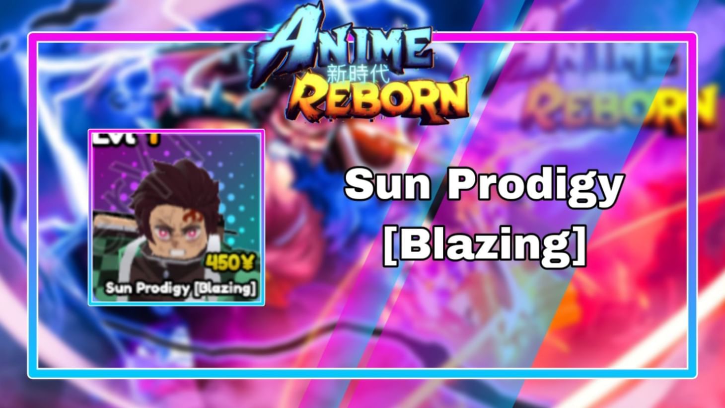 How to get Sun Prodigy (Tanjiro) in Anime Reborn