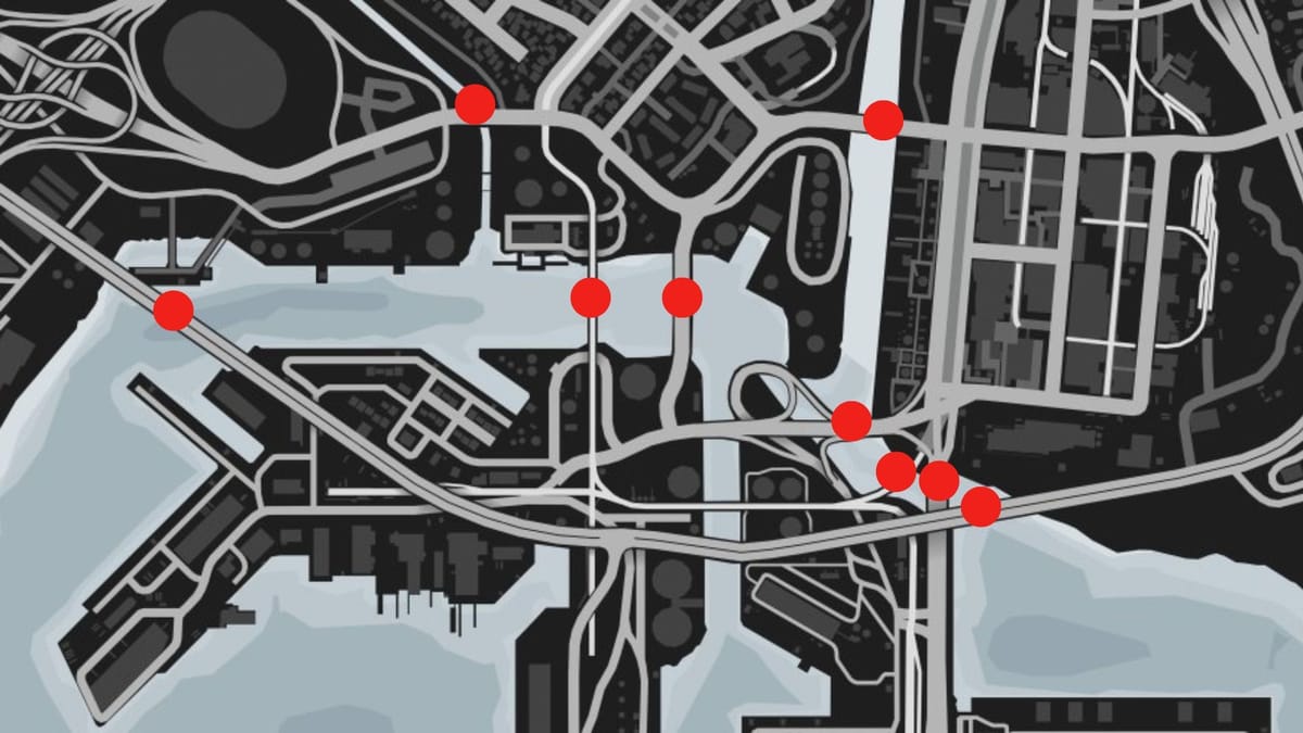 All GTA 5 Under the Bridge locations