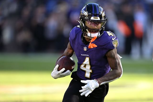 What did Zay Flowers study at Boston College?