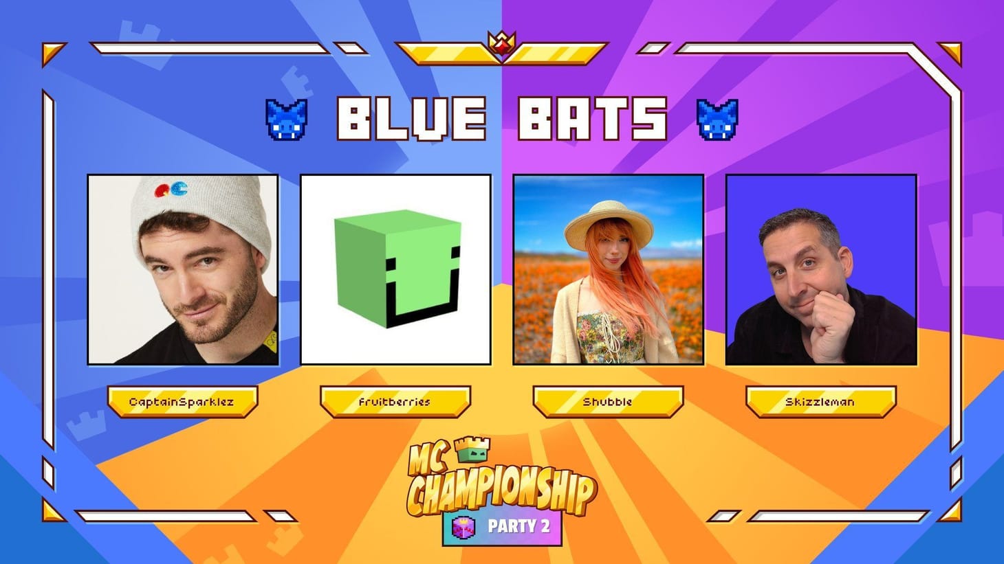 Minecraft Championship (MCC) Party 2: List of all competing players and ...