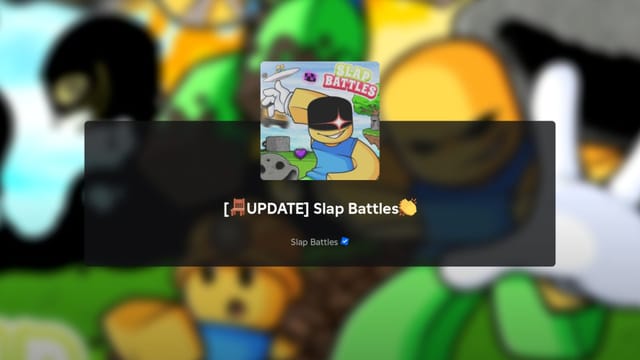 Slap Battles The Chair Returns update patch notes
