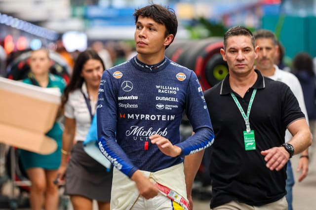 Alex Albon applauds Williams for 'pushing boundaries' before Las Vegas GP