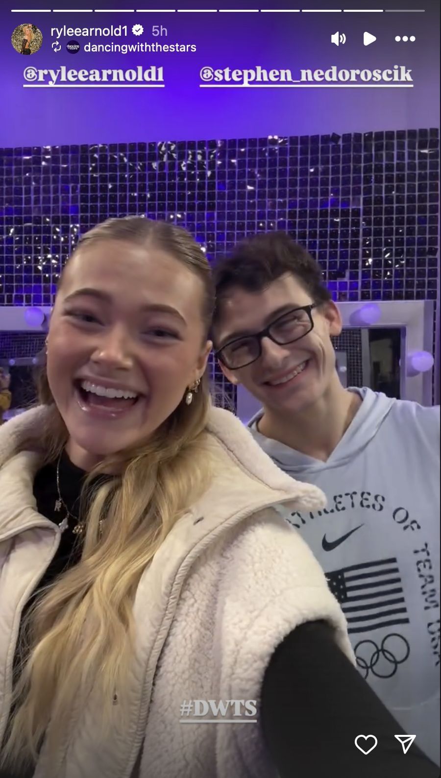 "It's so sad"- Stephen Nedoroscik and Rylee Arnold react as they embark ...