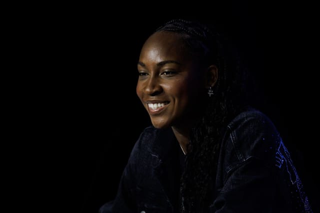 Coco Gauff responds to Jalen Sera's "queen" remark as she turns heads ...