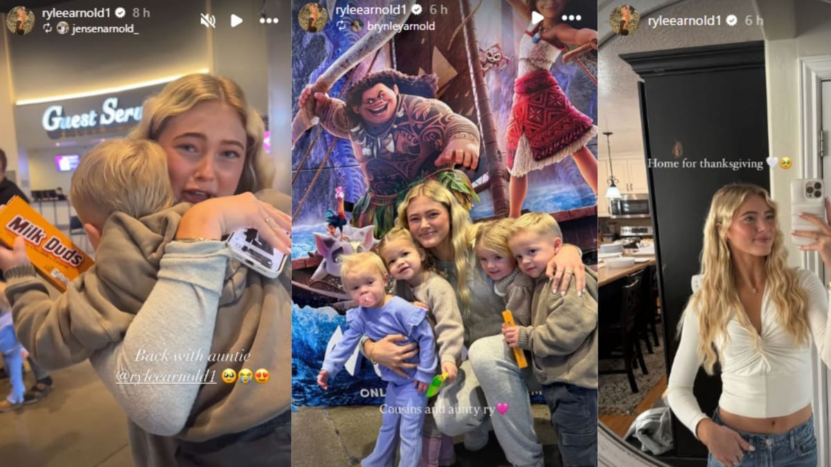 WATCH: Rylee Arnold dances with her sisters as she reunites with her ...