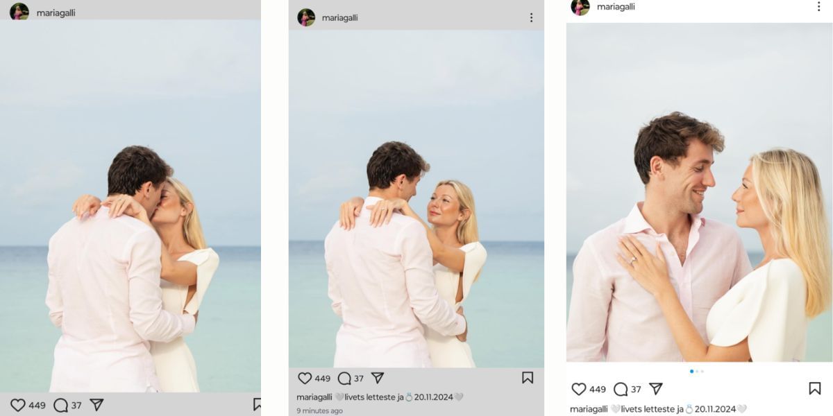 Casper Ruud & long-time girlfriend Maria Galligani get engaged in ...