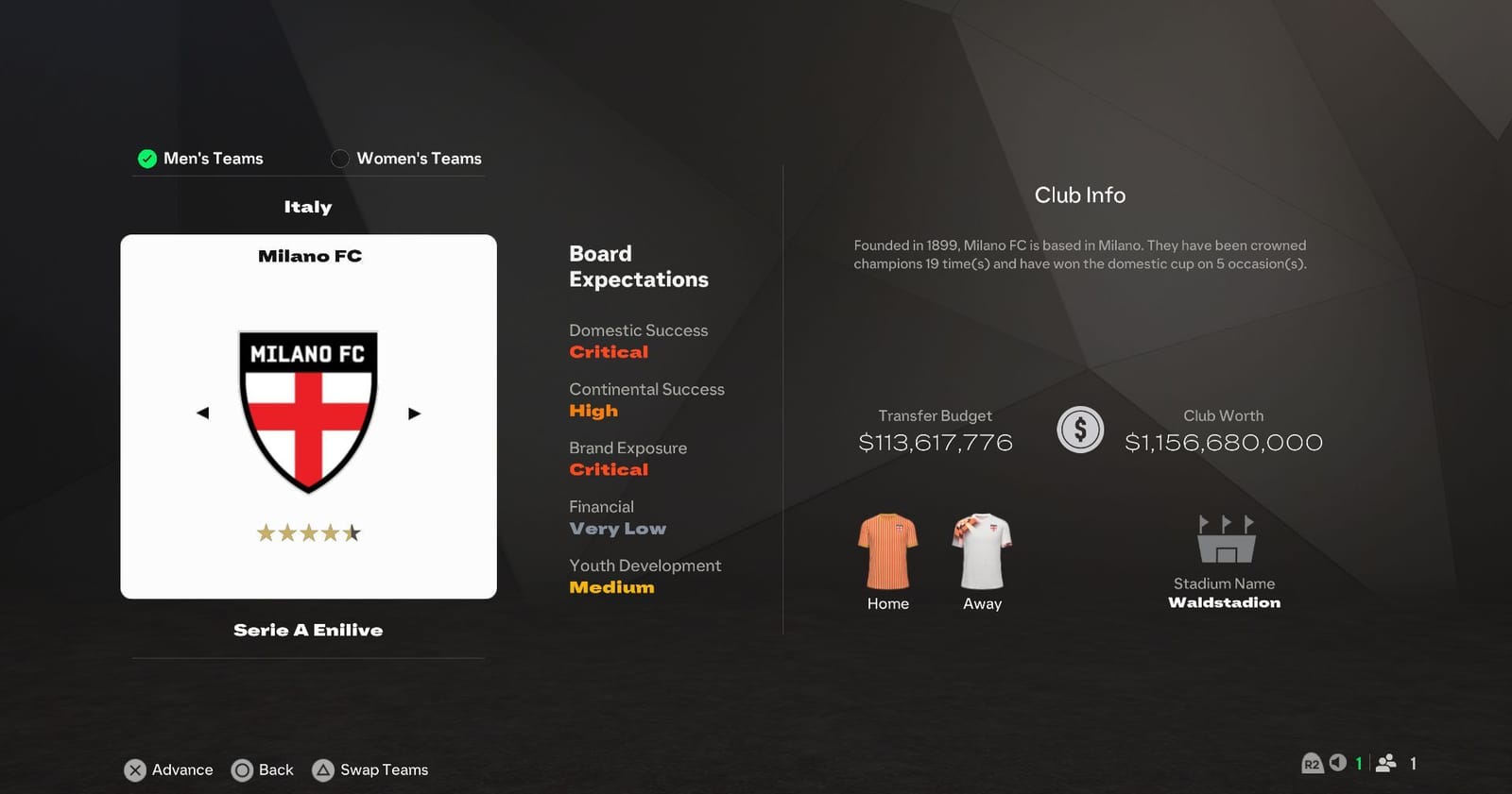 10 Best fallen giant clubs to manage in EA FC 25