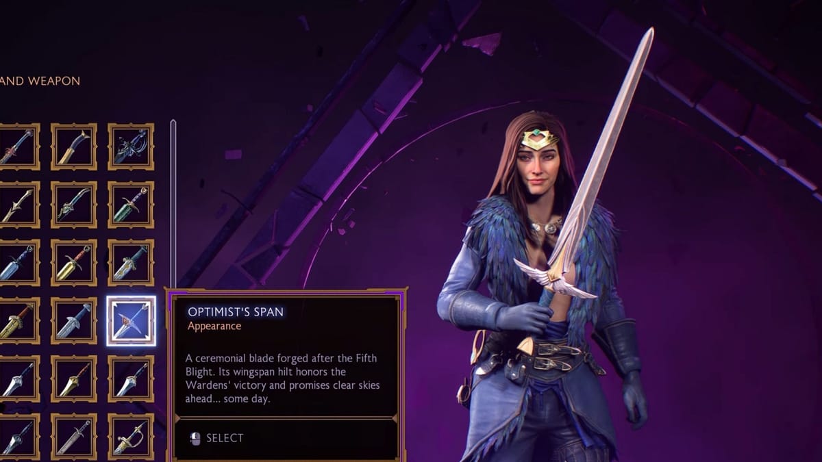 8 best weapons for Rogue class in Dragon Age The Veilguard