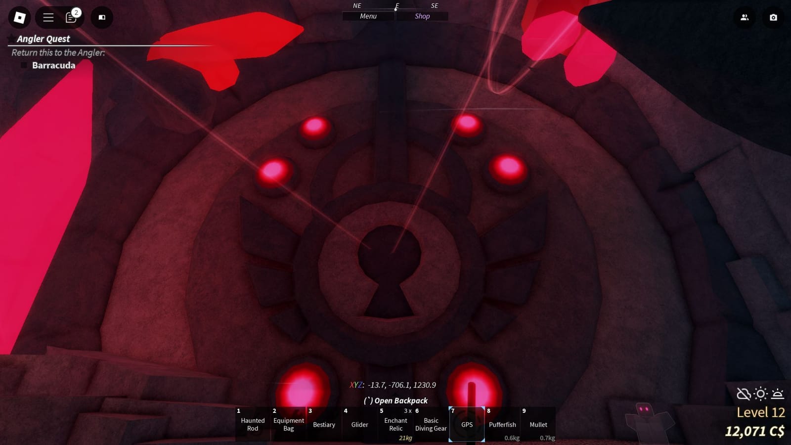 How to get Rod of The Depths in Roblox Fisch
