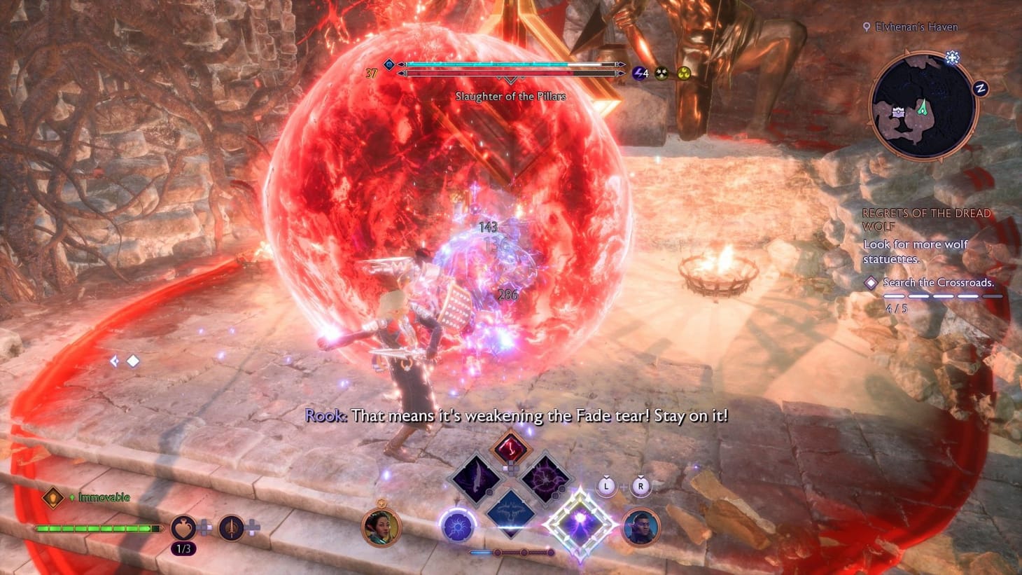 How to defeat the Slaughter of the Pillars in Dragon Age The Veilguard