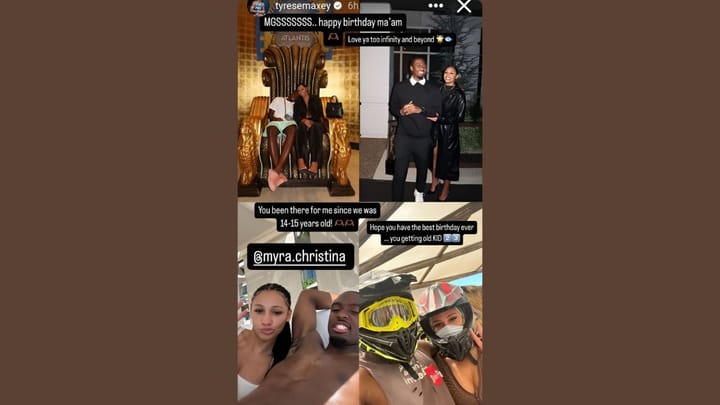 Angel Reese joins NBA wives in gushing over Tyrese Maxey's GF Myra ...