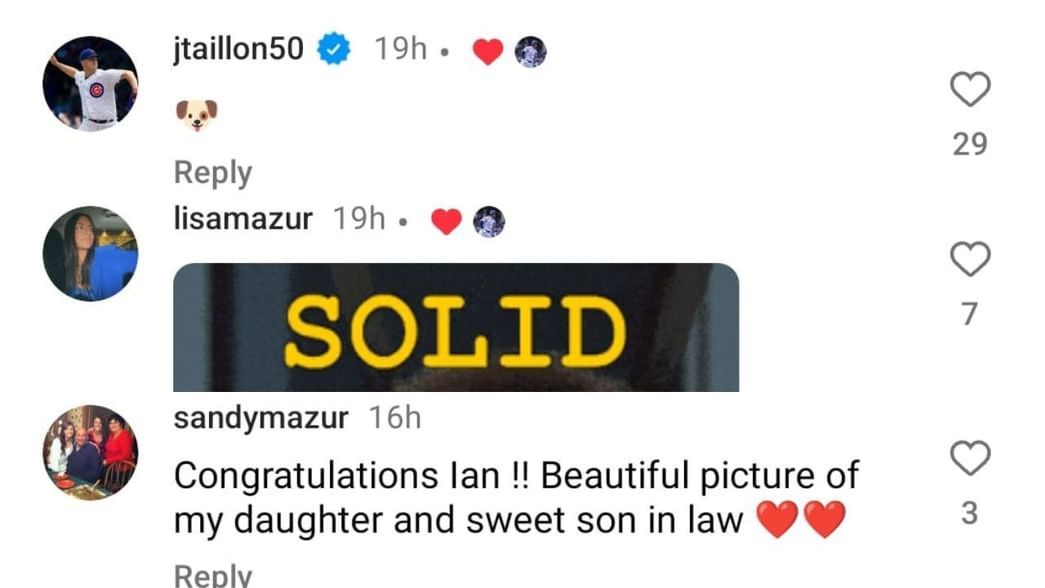 In Photos: Ian Happ's wife Julie Mazur stuns in brown as Cubs superstar ...