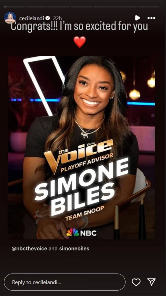 Simone Biles' former coach Cecile Landi reacts to gymnast's new role in ...