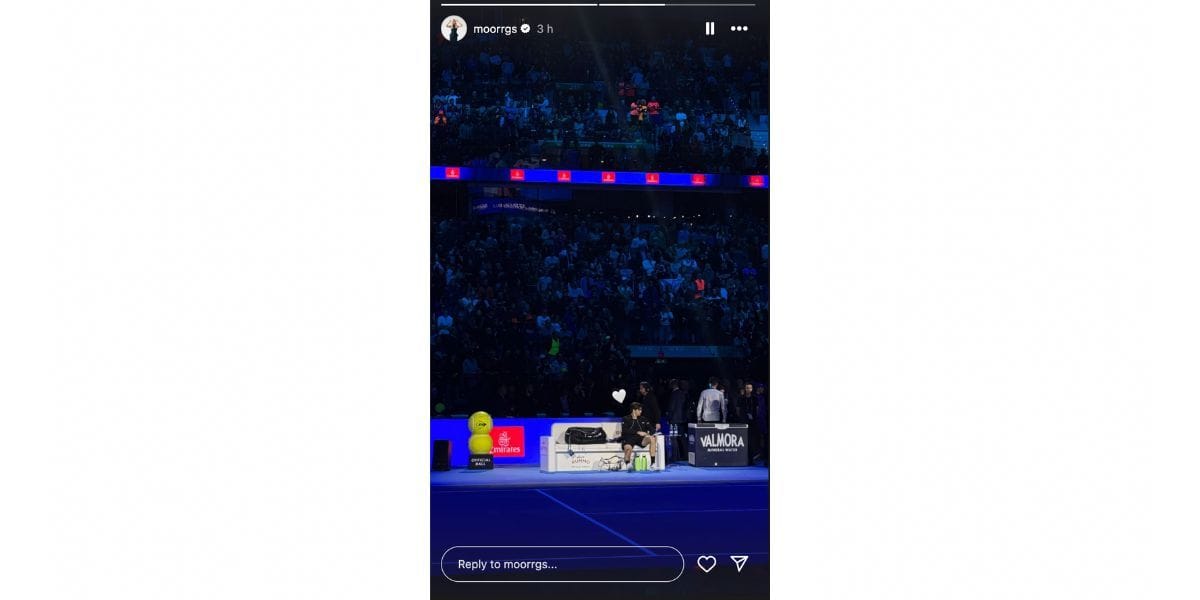 Taylor Fritz's girlfriend Morgan Riddle adorably sends her love to ...