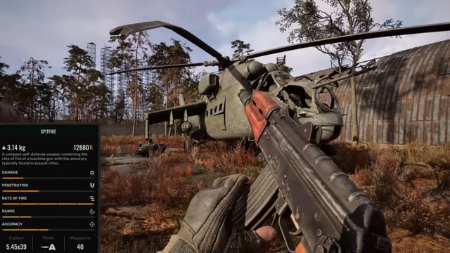 How to get Spitfire Assault Rifle in Stalker 2