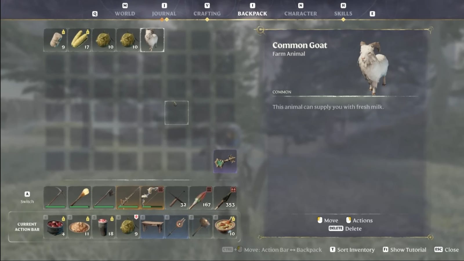 How to tame animals in Enshrouded