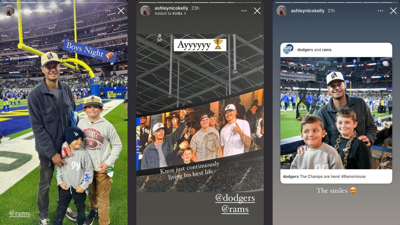 In photos: Joe Kelly's wife Ashley captures Dodgers star's precious ...
