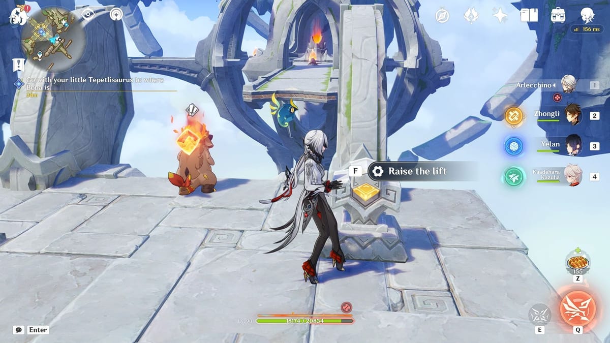 Genshin Impact: The Other Side of the Sky quest guide