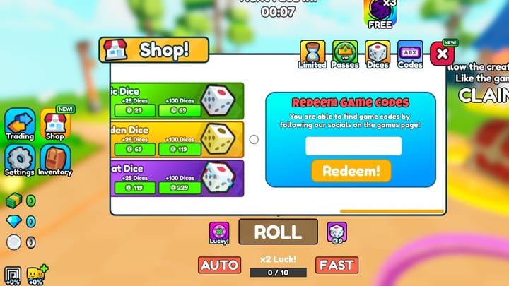 Flying RNG Codes