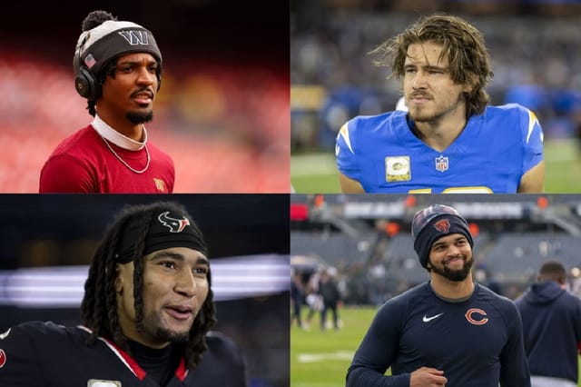 Fantasy Football Week 12 Start 'Em Sit 'Em QBs feat. Jayden Daniels, Justin Herbert, CJ Stroud ...