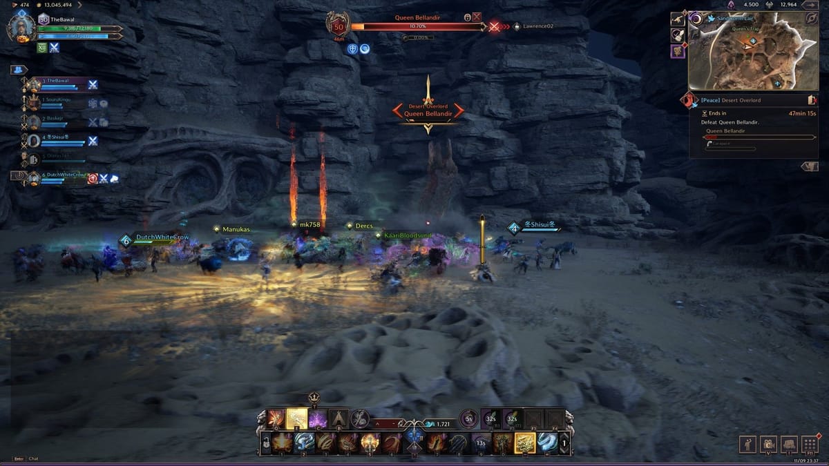 Throne and Liberty Queen Bellandir Archboss guide