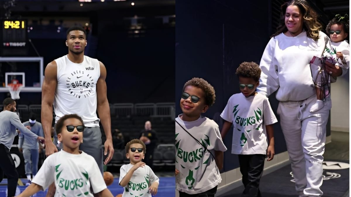 In Photos: Giannis Antetokounmpo shares love-filled moments with wife ...