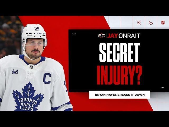Bryan Hayes makes his opinion on Auston Matthews' injury 'secrecy ...