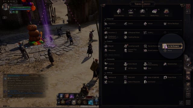 All Dimensional Circle Co-op dungeons in Throne and Liberty explored