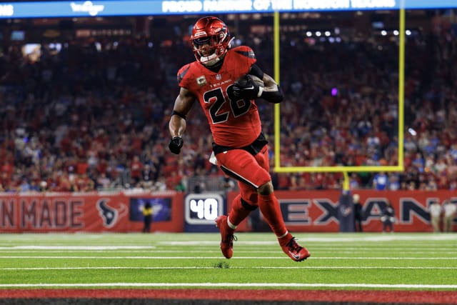 Joe Mixon stats tonight: Texans RB's rushing yards, touchdowns and more ...