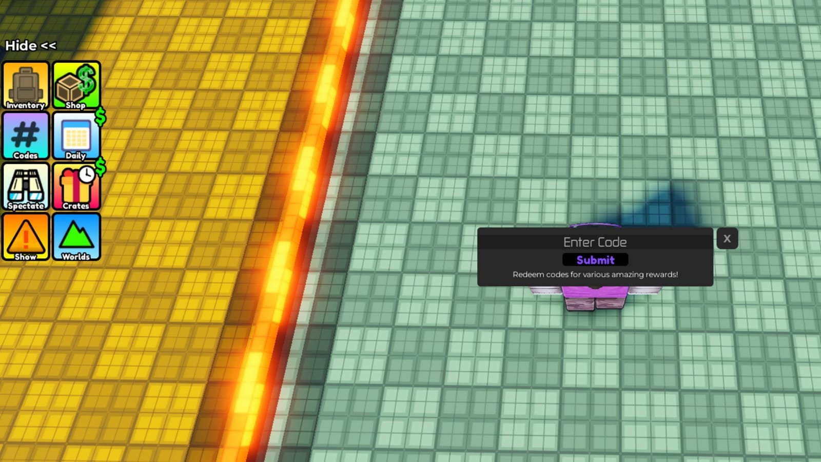 Rope Swing Obby codes