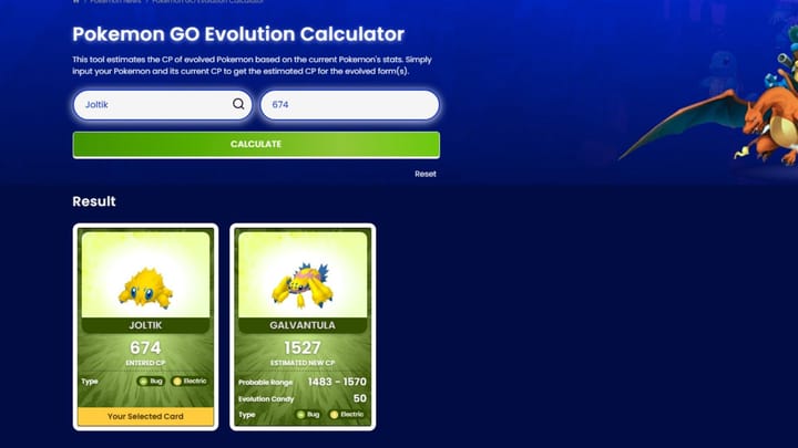 How to evolve Joltik into Galvantula in Pokemon GO