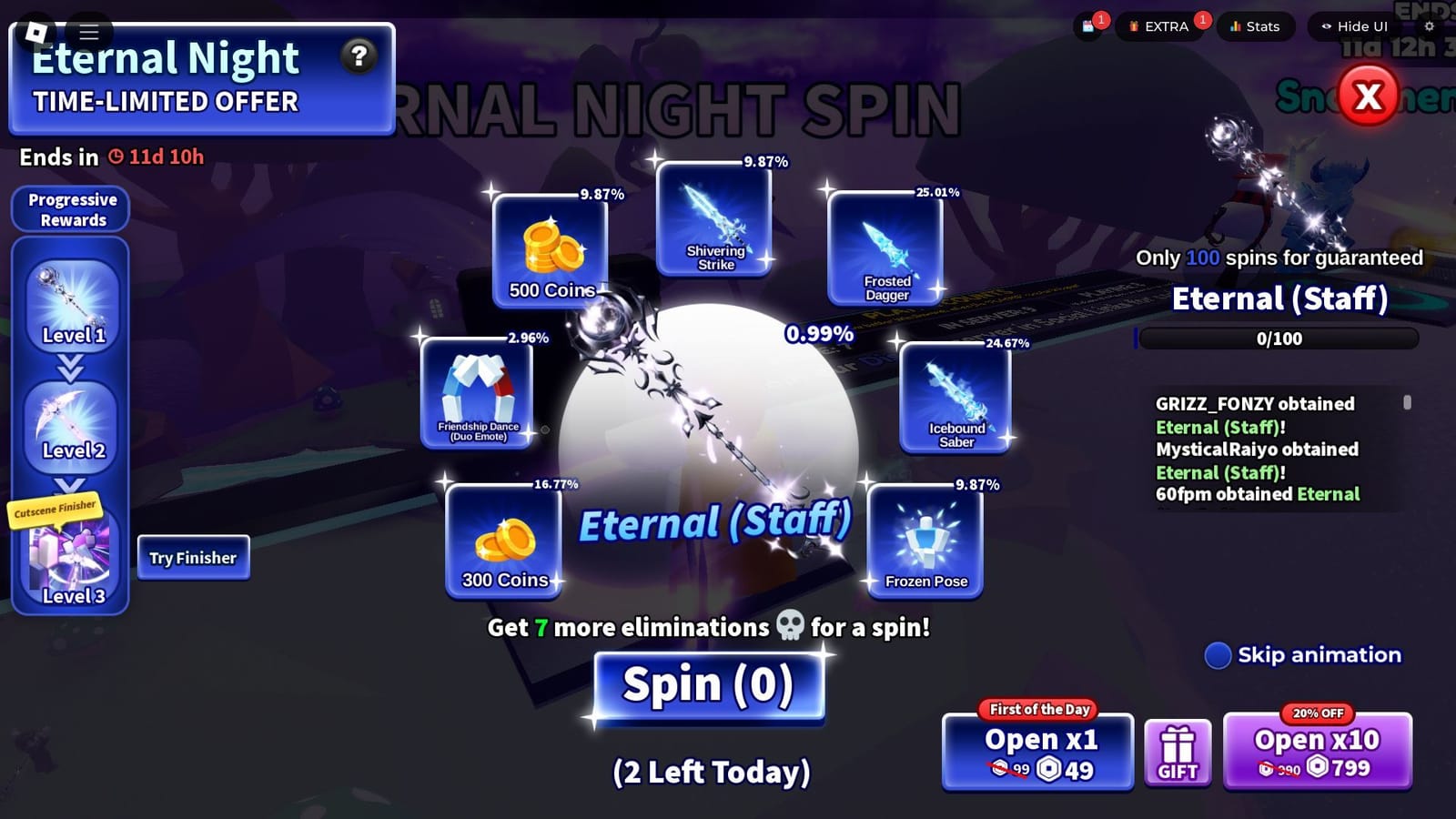 Blade Ball Clan update: Clan Shop, Eternal Finisher Gacha, and more