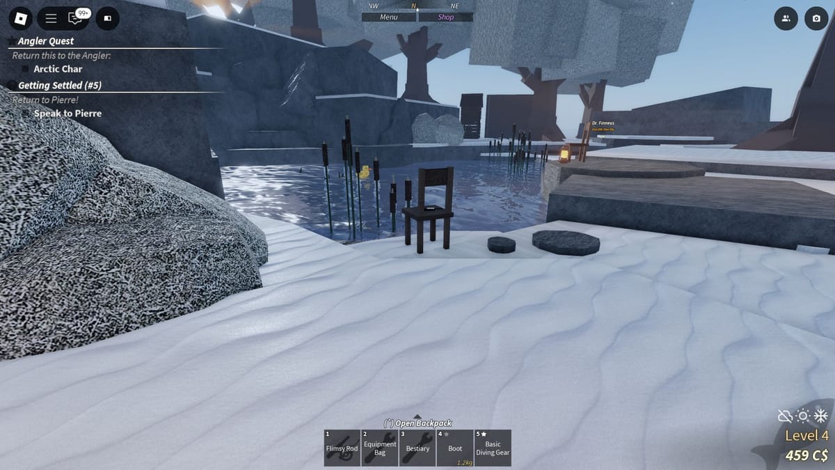 How to get and use GPS in Fisch