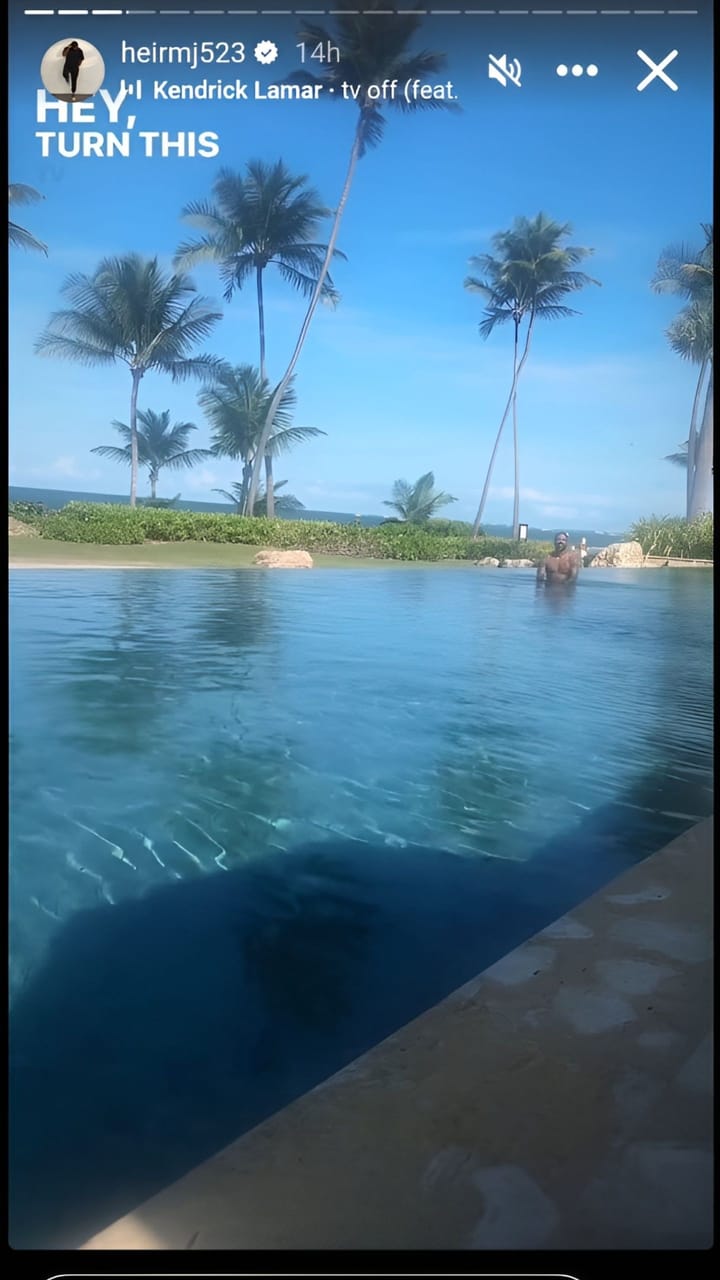 Michael Jordan's son Marcus Jordan soaks up sun on Puerto Rico getaway ...