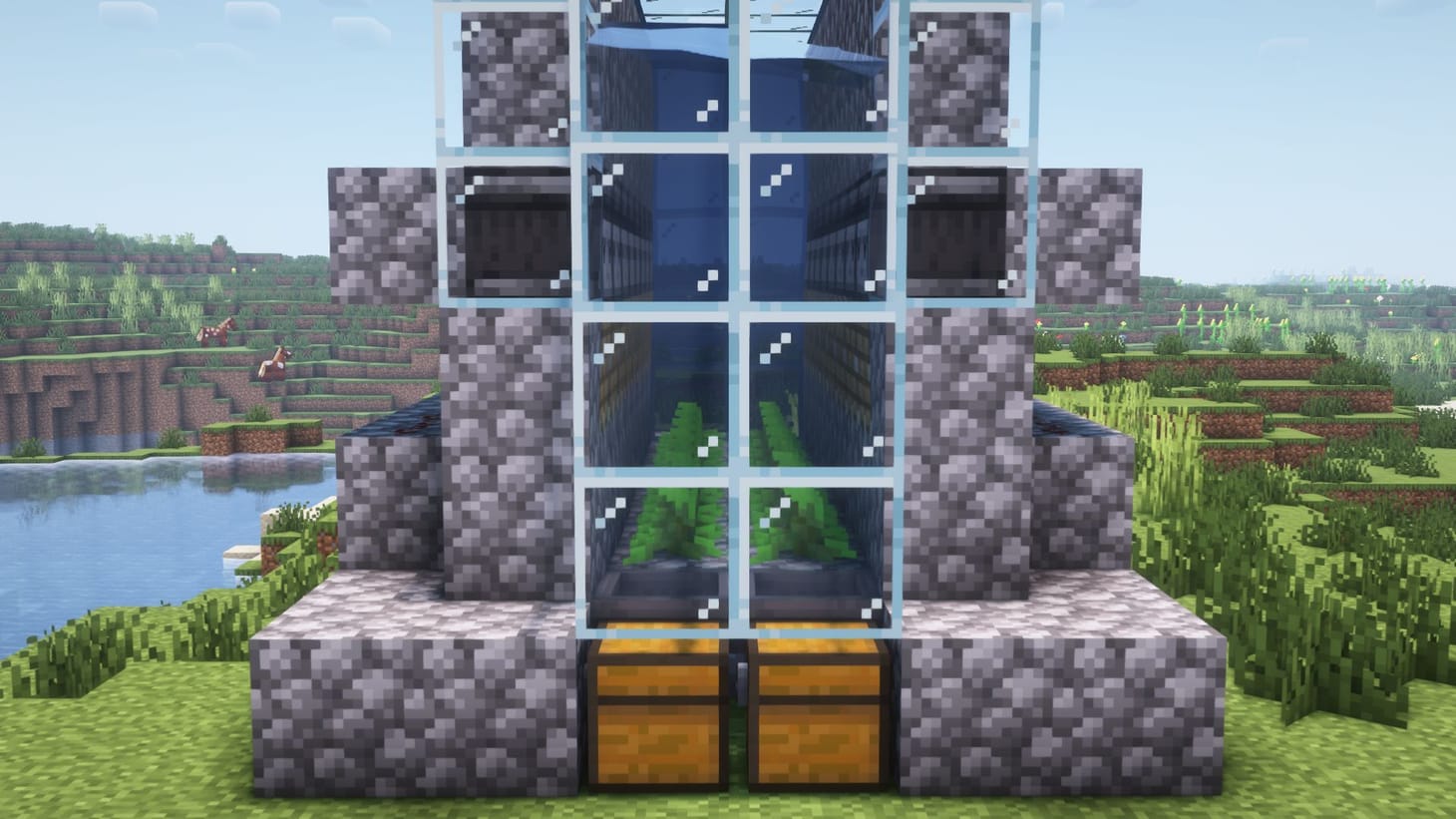 How to make Minecraft 1.21 kelp farm