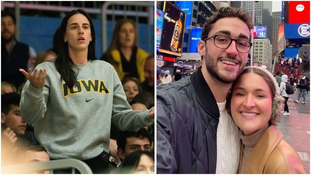 PHOTO: Caitlin Clark spotted attending her brother Blake Clark's ...