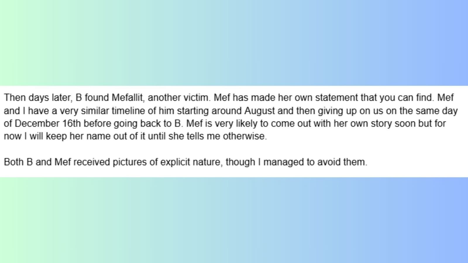 Former members of Vaulthunter SMP call out Iskall85 for inappropriate ...