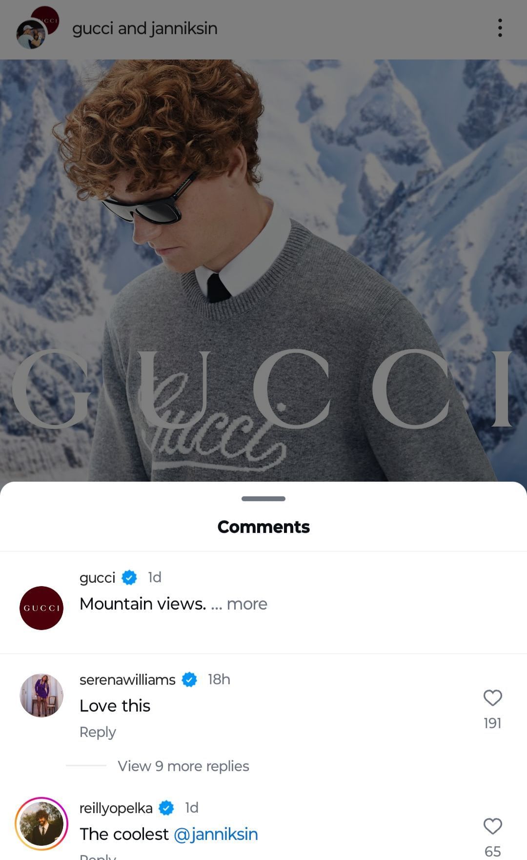 Serena Williams shares her feelings about Jannik Sinner's striking ...